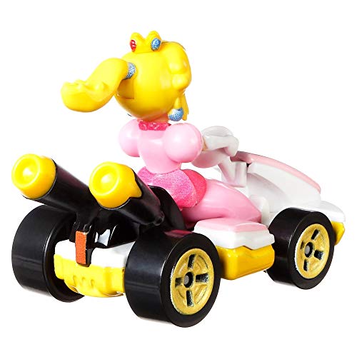 Hot Wheels GBG28 Mario Kart 1:64 Die-Cast Peach with Standard Kart Vehicle