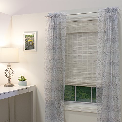 Radiance Lewis Hyman Bamboo Shades, White, 31" W x 64" L (2215330E)