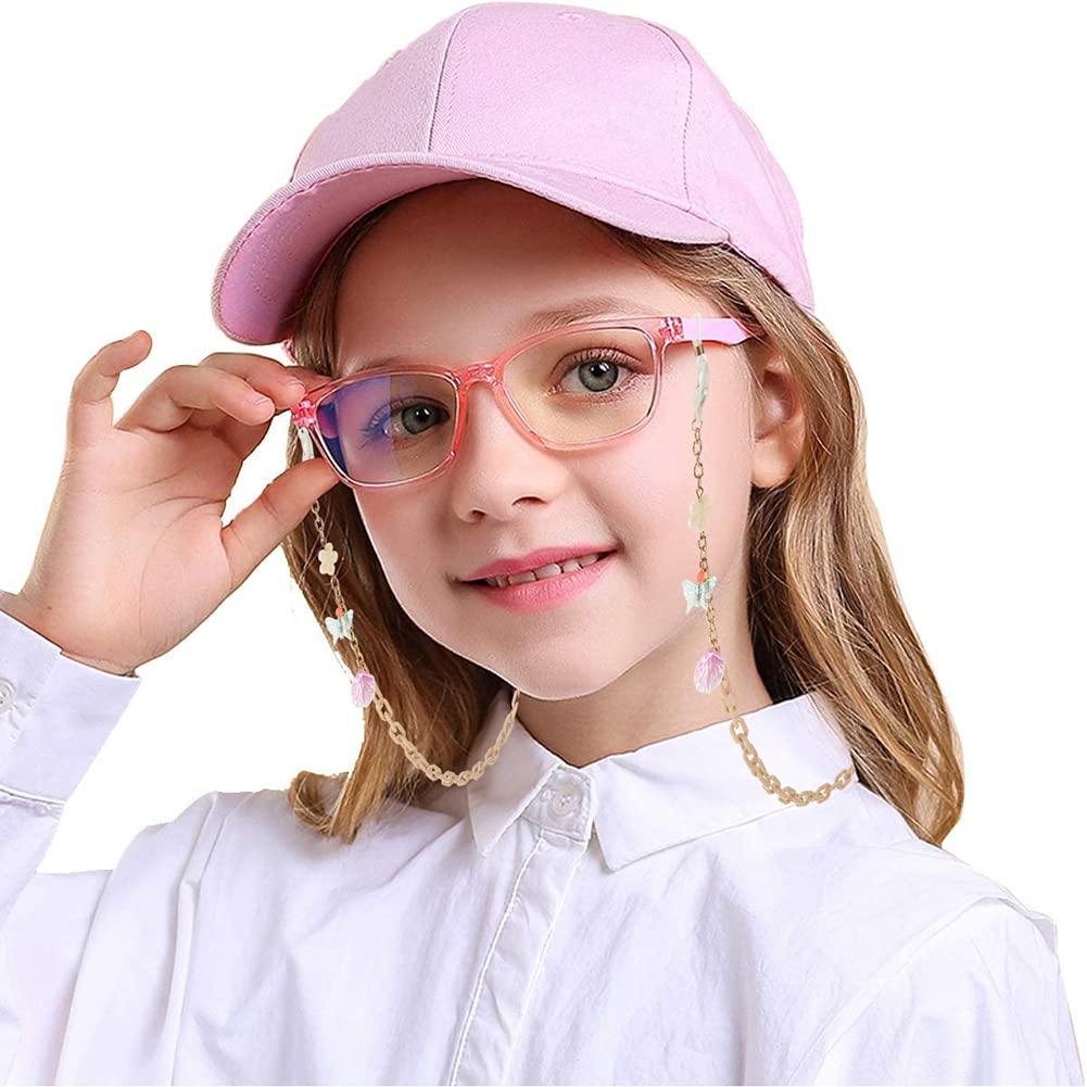 3pcs Kid Mask Chain - Glass Strap,Mask Chain,Sunglass Chain,Cute Design For Boys Girls (305)