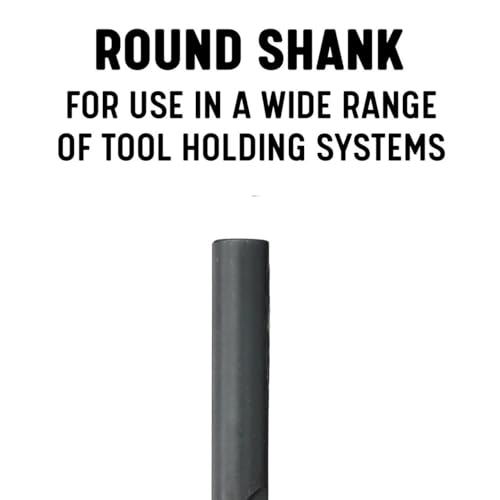 Drill America - DWDST5/16P12 5/16" High Speed Steel Heavy Duty Split Point Stub Drill Bit (Pack of 12), DWDST Series