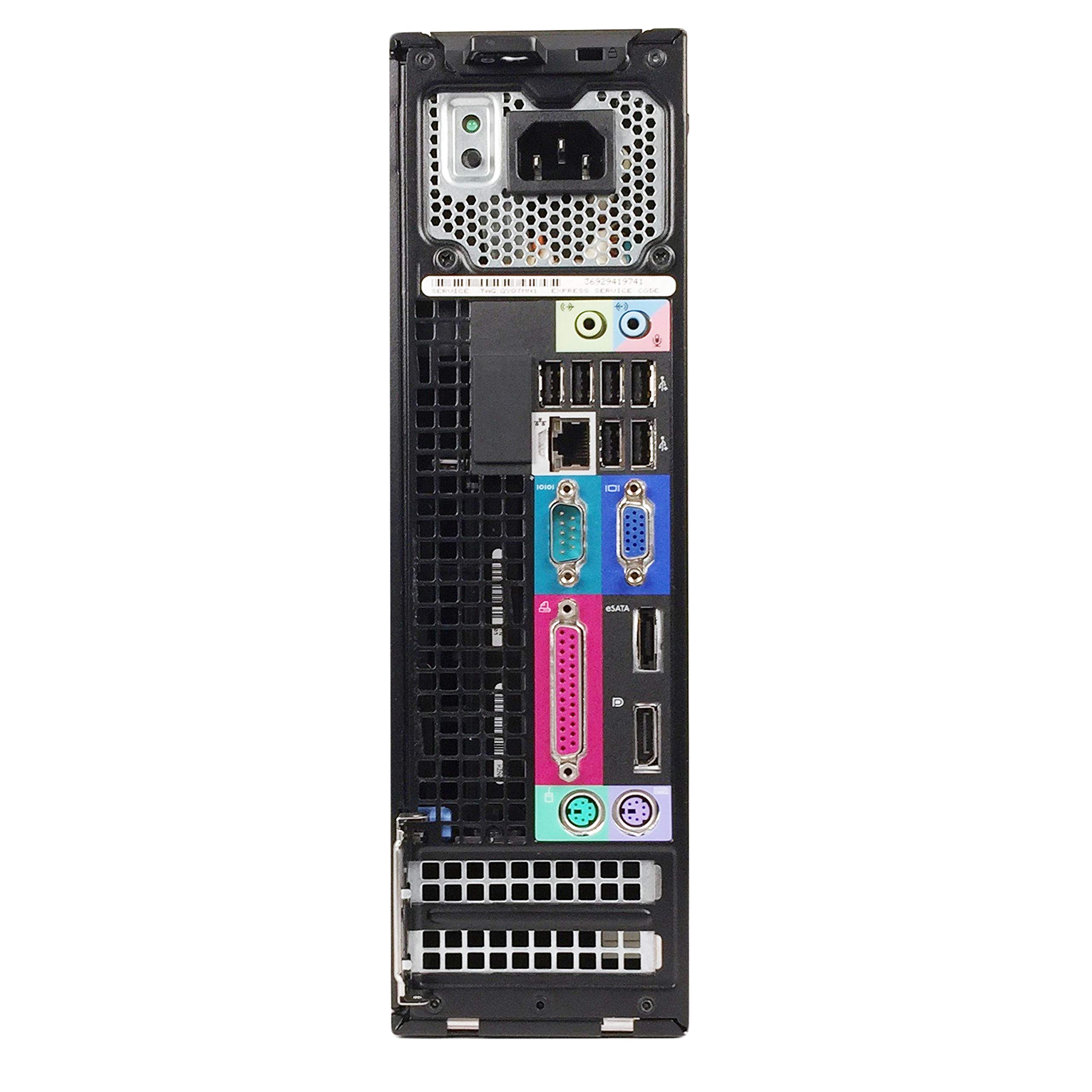 Dell OptiPlex DT-SFF Business Desktop PC, Intel Core I5 up to 3.4GHz, 16G DDR3, 512G SSD, VGA, DP, DVD, WiFi, Win10 64 Bit-Multi-Language(CI5)(Upgrades Available)(Renewed)