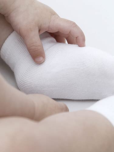 Gerber Unisex Baby 12-Pair Sock Bundle white 0-3 Months