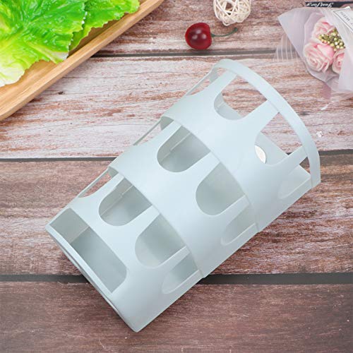 POPETPOP Hanging Rabbit Hay Rack Feeder - Plastic Fixable Small Pet Food Container, Less Wasted Rabbit Caged Hay Rack Manger for Hamster/Guinea Pig/Chinchilla/Small Animals/Bird