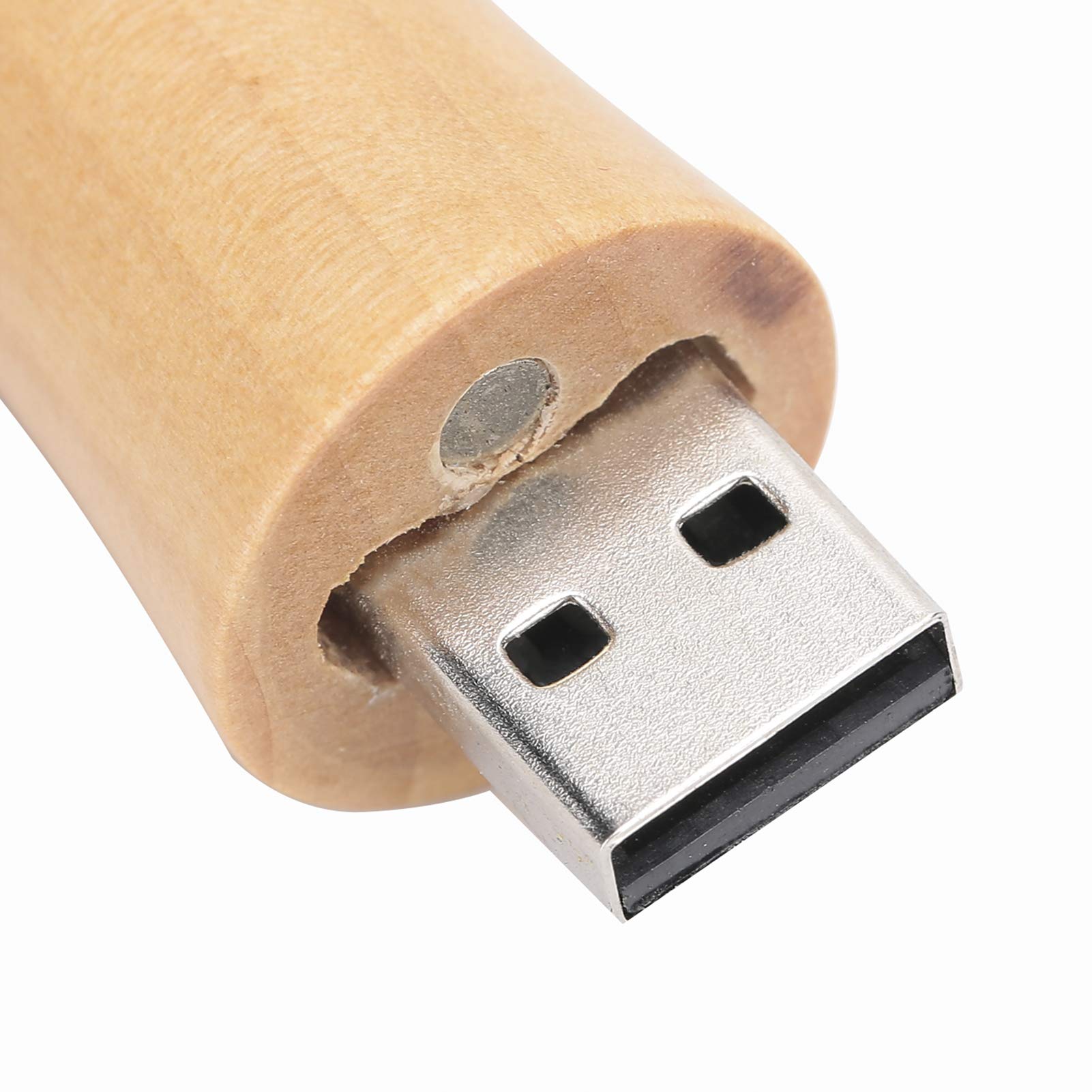 Wooden USB Stick Optional 1Gb 4Gb 16Gb 32Gb, Chess-Format Mahogany Flash Drive Thumb Drive, Maxmium 18MB/S Reading Rate U Disk Memory Stick (32G)