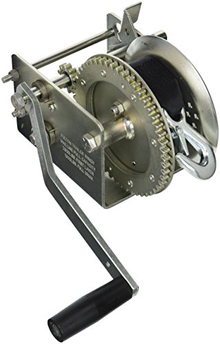 Fulton 142415 Dual Speed Winch with 20' Strap - 2600 lbs. Capacity, 1 Pack