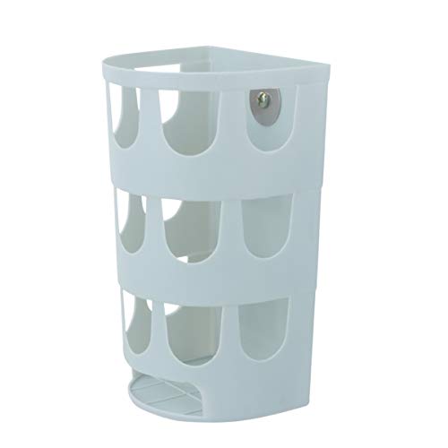 POPETPOP Hanging Rabbit Hay Rack Feeder - Plastic Fixable Small Pet Food Container, Less Wasted Rabbit Caged Hay Rack Manger for Hamster/Guinea Pig/Chinchilla/Small Animals/Bird