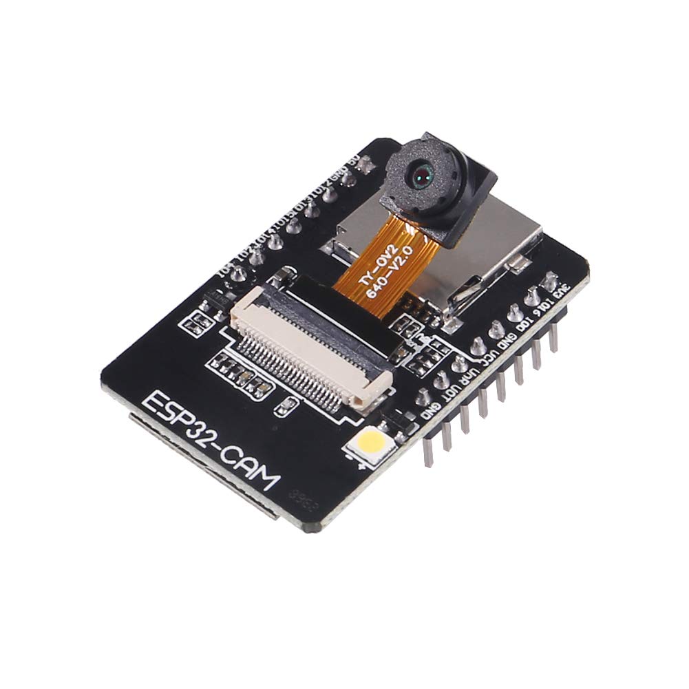 ACEIRMC 2pcs ESP32-CAM WiFi Bluetooth Camera Module Development Board ESP32 with Camera Module OV2640 2MP for Arduino (2pcs)