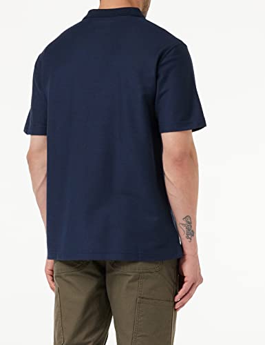 Carhartt Men's Loose Fit Midweight Short-Sleeve Pocket Polo, Navy, XX-Large