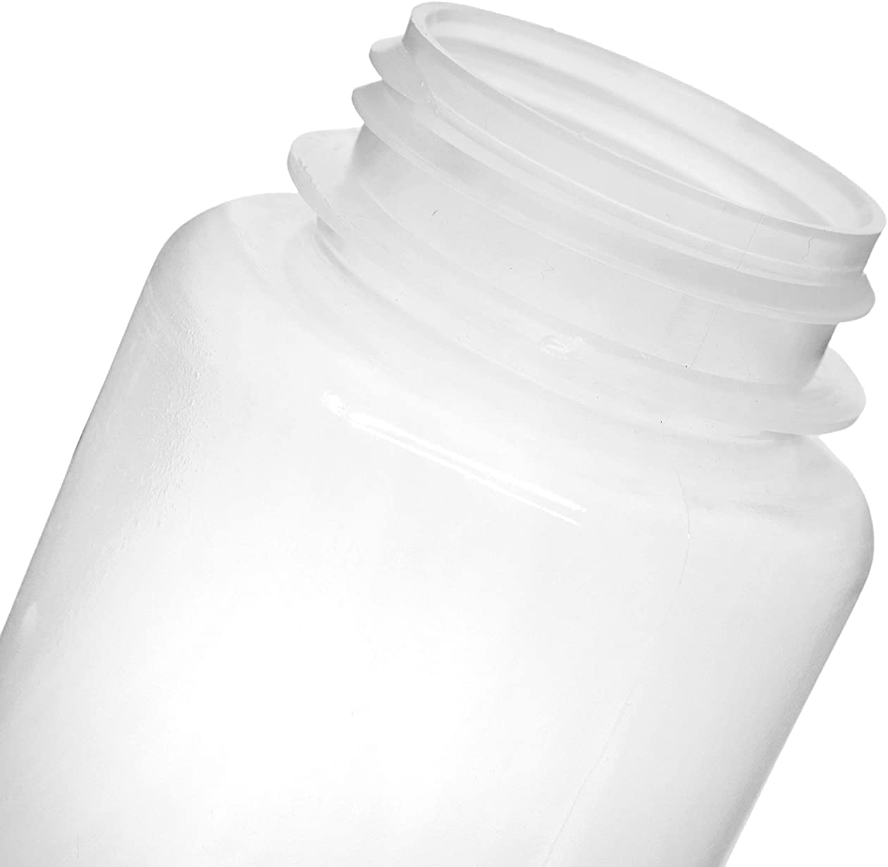 United Scientific® Unistore™ 33309-BULK | Laboratory Grade Polypropylene Wide Mouth Packaging Reagent Bottle | 500ml Capacity | Bulk Packed, Invidually Bagged | Case of 125