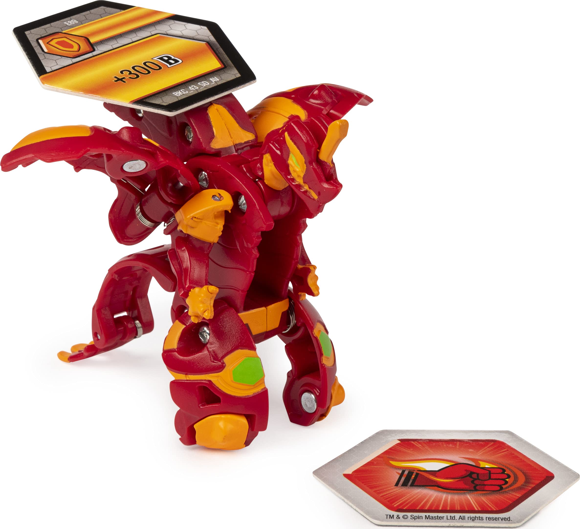 Bakugan Ultra, Dragonoid, 3-inch Tall Armored Alliance Collectible Action Figure and Trading Card
