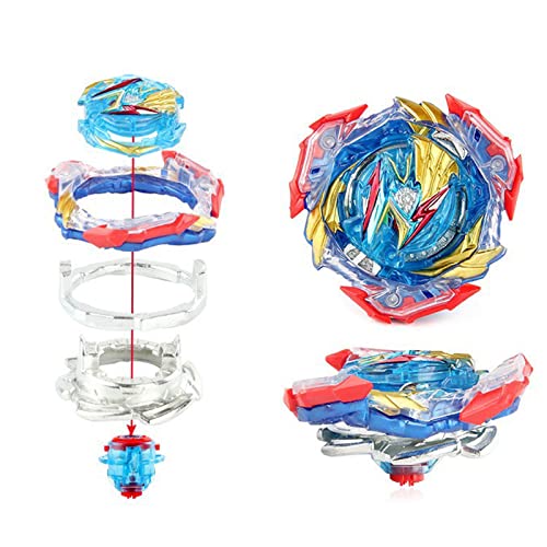Bey Battling Top Blade Battle Set, B-193 Booster Ultimate Valkyrie Spinning Top Starter Set with Launchers, Toy Gift for Boys Kids Ages 6+
