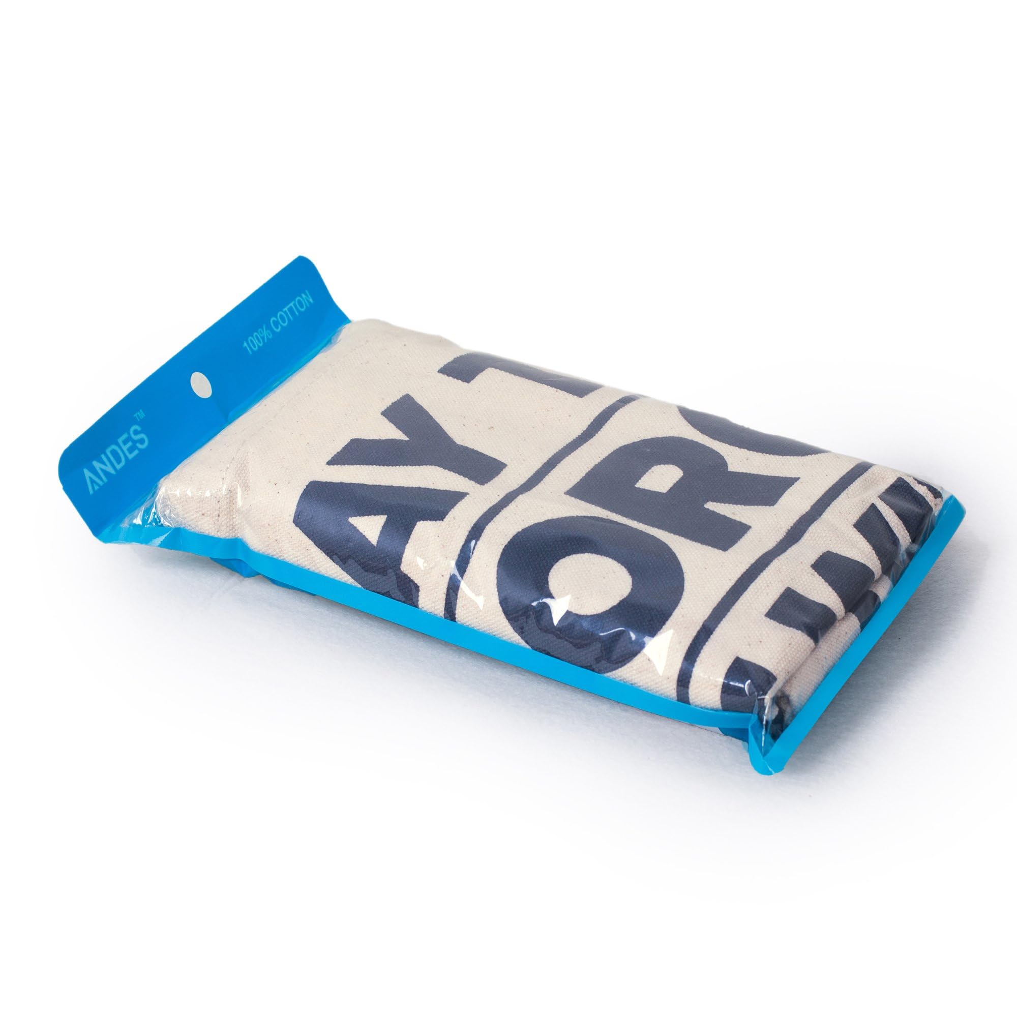 Andes Eco-Friendly Durable Flat-Bottom Canvas Tote with 2 Side Pockets - Handmade from 12 oz. 100% Cotton - Machine Washable - May The Force Be With You Always