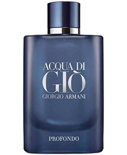 GIORGIO ARMANI Acqua Di Gio Profondo for Men Eau de Parfum Spray, Multi-color, 4.2 Fl Oz