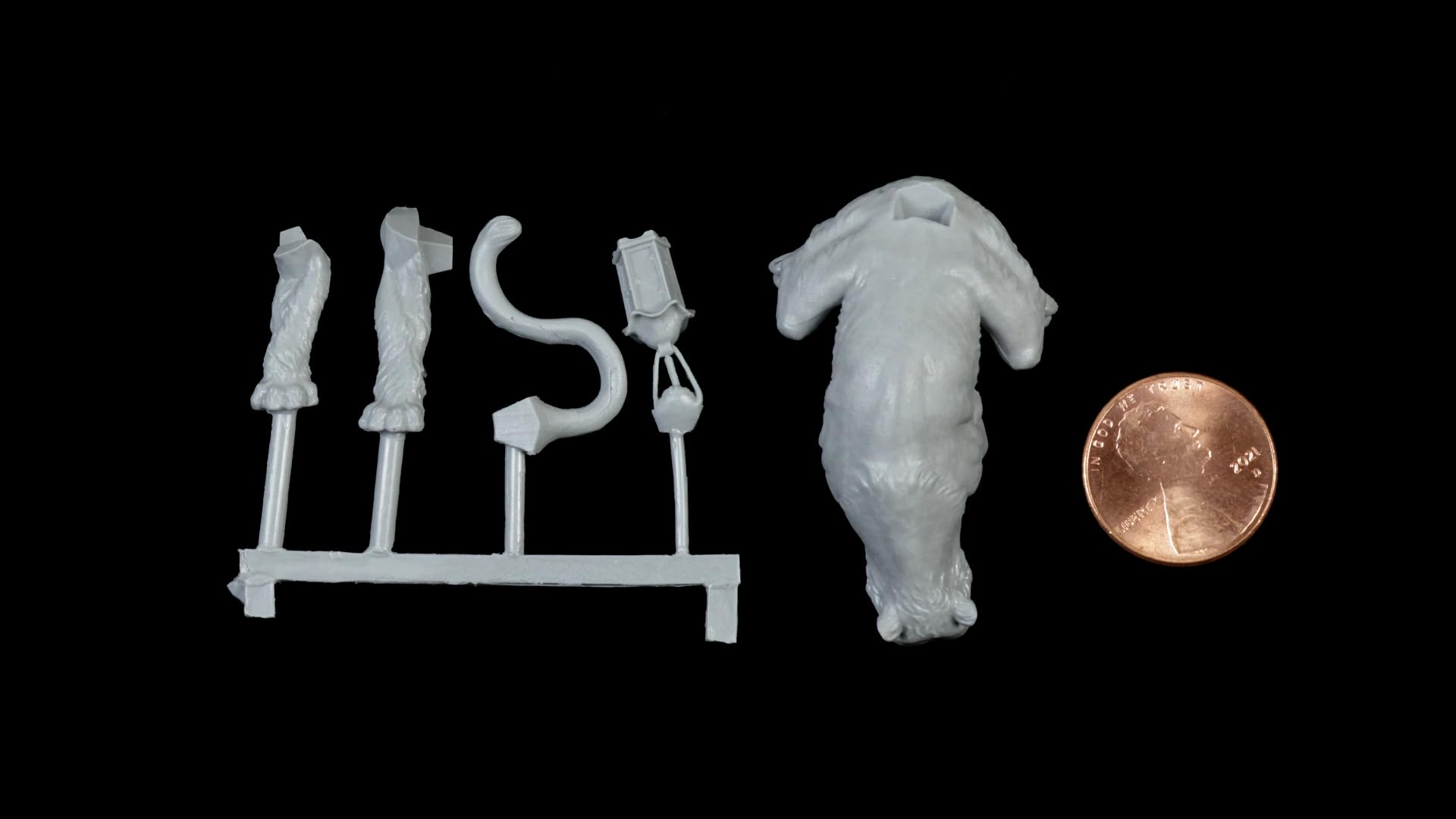 DUNGEON CRAFT Unpainted Miniatures, Compatible with DND, RPG, Tabletop Games, Roleplaying Figures for Your Dungeons & Dragons Quest, Mini Gaming Action Figures (The Spirit Guide)