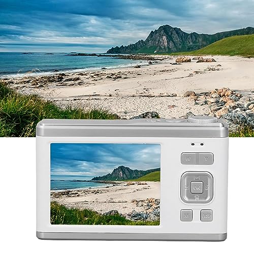 4K Digital Camera, C22 HD Dual Camera & Dual Screen Point and Shoot Camera 16X Zoom, 50MP+30MP Auto Focus Anti Shake Video Camera, Built in Flash, Selfie Preview, Multi Filters