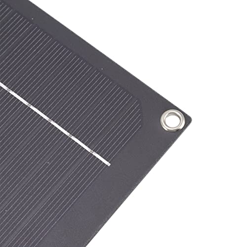 600W 18V Solar Panel Kit, 100A Solar Charge Controller with Battery Clips Battery Charging Kit for Marine Boat RV Camping Emergency Power