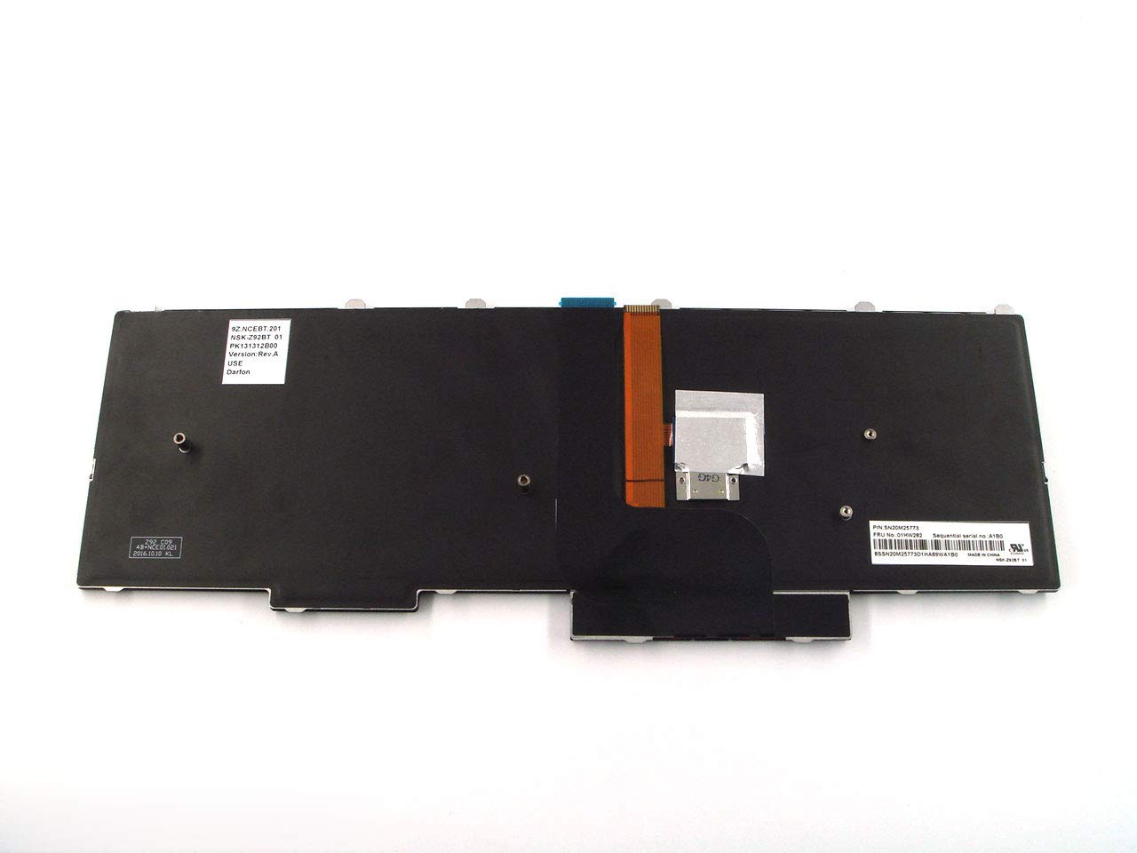 Replacemet Parts for Lenovo ThinkPad P51 P71 US English Keyboard with Backlit 01HW200 01HW282