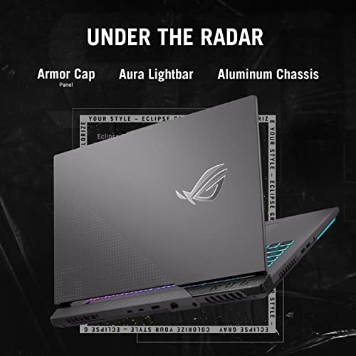ASUS ROG Strix G17 (2023) Gaming Laptop, 17.3” QHD 240Hz, GeForce RTX 4070, AMD Ryzen 9 7945HX, 16GB DDR5, 1TB PCIe SSD, Wi-Fi 6E, Windows 11, G713PI-DS94 Eclipse Gray