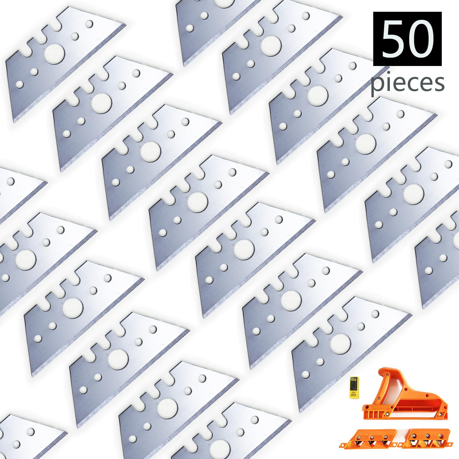 Blades for Plasterboard Edger Fast Gypsum Board Cutting 50 Pieces