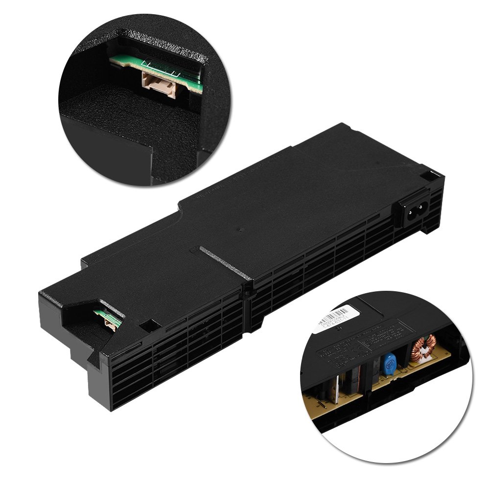 Byged Power Supply Replacement for PS4 CUH-1215A CUH-12XX Serie, ADP-200ER Power Supply Battery Adapter Compatible with Sony PS4 Slim Game Console (25 8.3 3.5 cm)