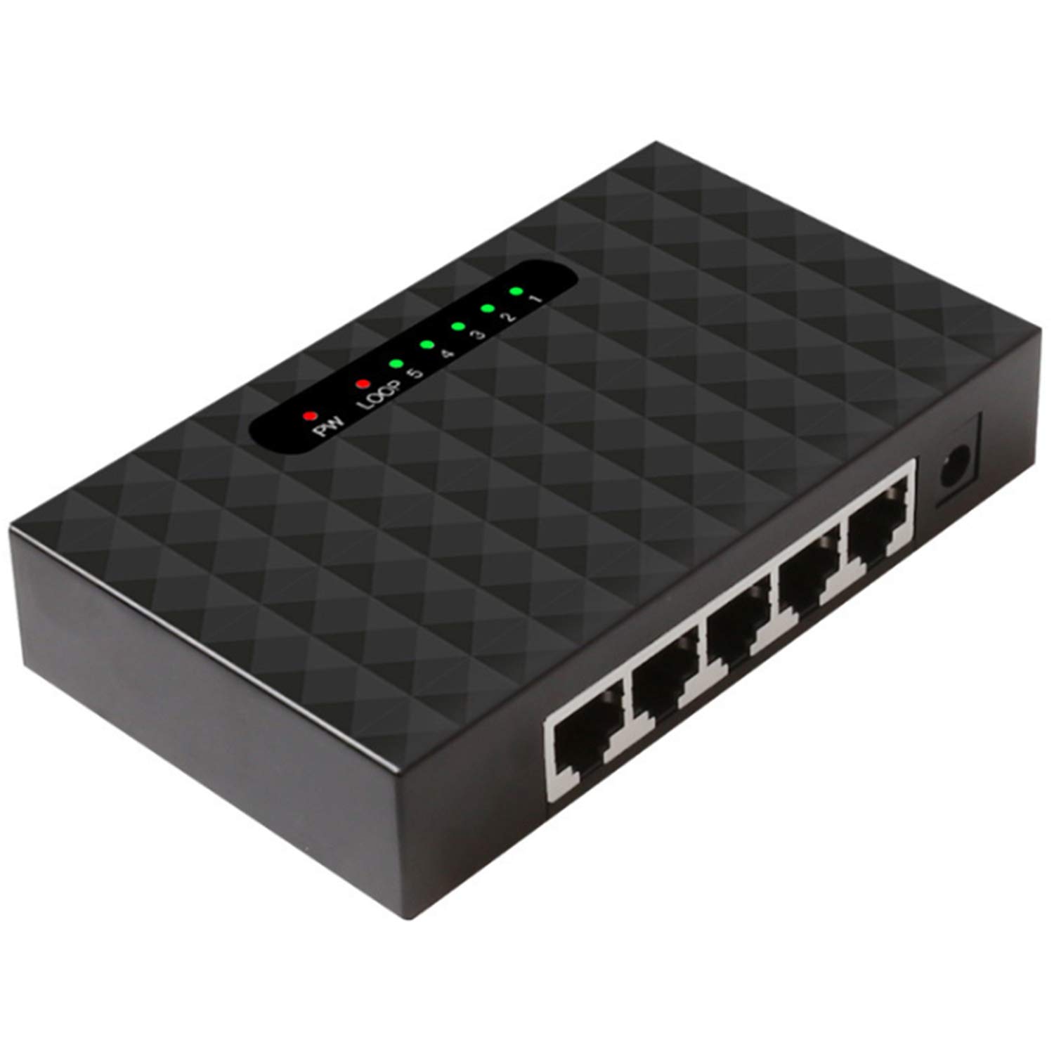 5 Port Network Ethernet Switch Smart Vlan Network Switch LAN Hub Full or Half Duplex Exchange