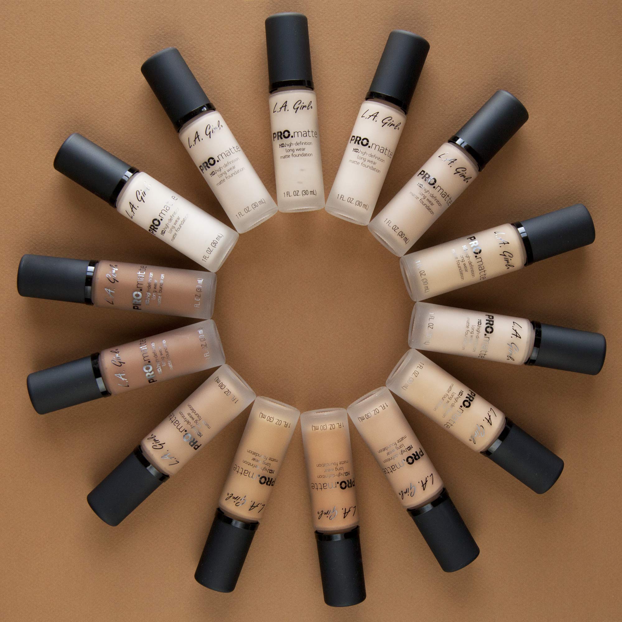 L.A. Girl PRO.Matte Foundation, Cappuccino GLM684