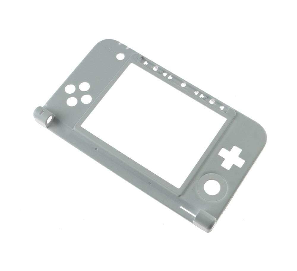 Bottom Middle Hinge Shell Housing Cover Midframe Case for 3DS XL 3DS LL Game Console White