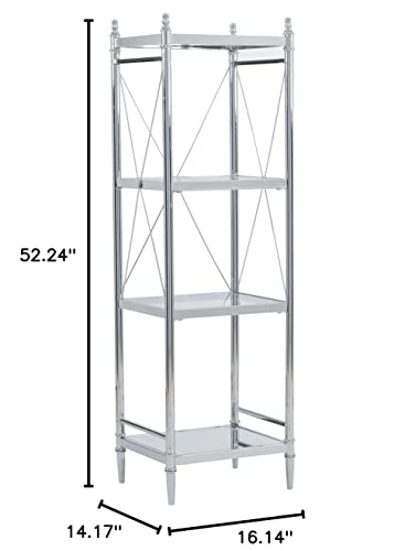 Linon Shelf, Chrome
