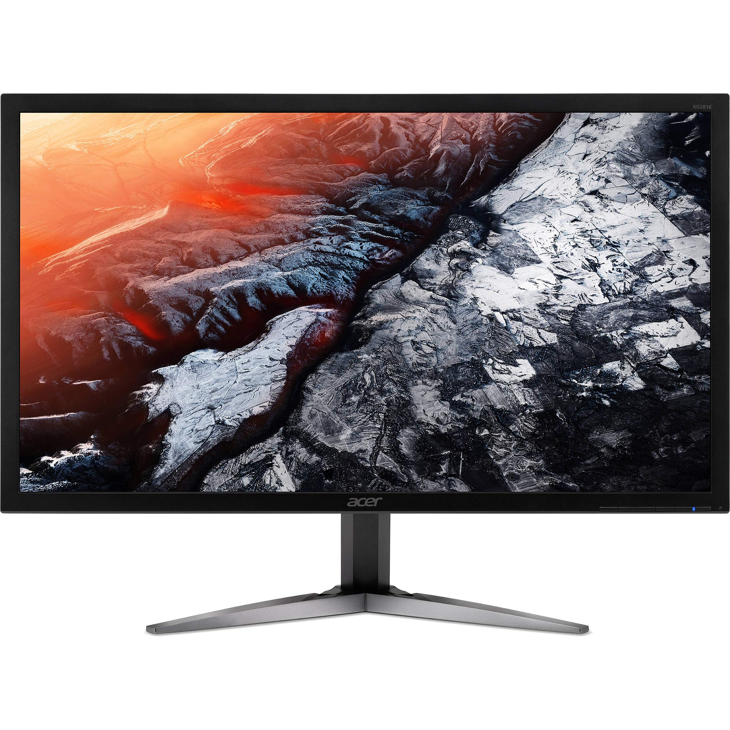 acer KG1 28" Widescreen LCD Monitor UHD 3840x2160 1ms GTG 60 Hz 330 Nit TN (Renewed)