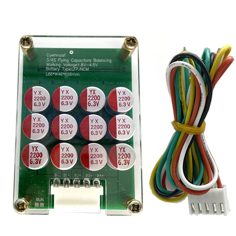 3S 4S 5A Balancer Whole Group Active Equalizer Lifepo4 Lipo Lto Lithium Active Battery Energy Transfer Equalization Capacitor + Protective Case