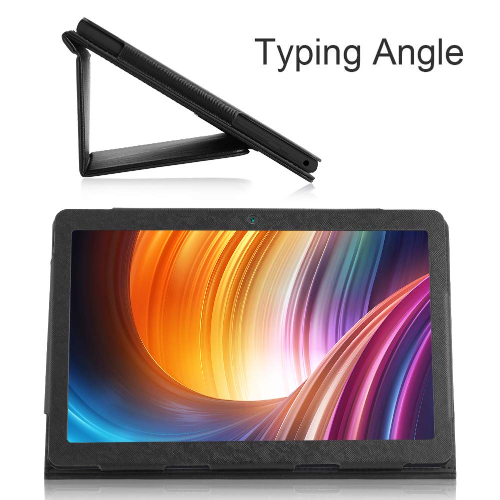TabSuit Dragon Touch MAX10/Max10 Plus 10.1" Tablet Case, PU Leather Cover with Stand for Protection & Viewing