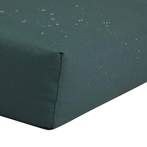 Classic Accessories Ravenna Water-Resistant 72 x 21 x 3 Inch Patio Chaise Lounge Cushion, Mallard Green, Patio Cushion