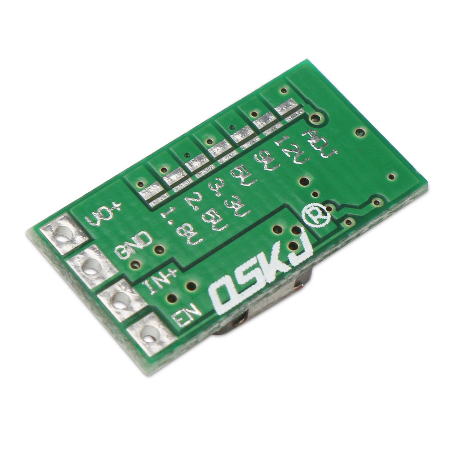 DROK 5v Regulator, 5pcs Mini Voltage Reducer DC 4.5-24V 12V 24V Step Down to 5V Buck Converter Board 3A Volt Step-Down Transformer Power Supply Module