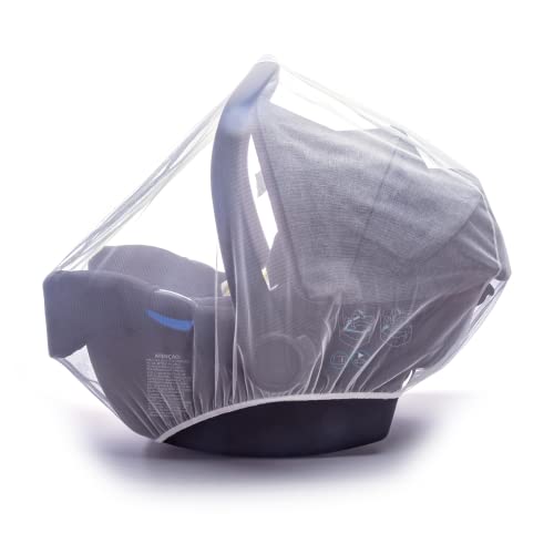 Baby Mosquito Net for Strollers, Mosquito Netting for Baby Strollers, Bassinets, Car Seats, Cradles, Playyards, and Mini Cribs. Durable and Breathable Mesh Protection