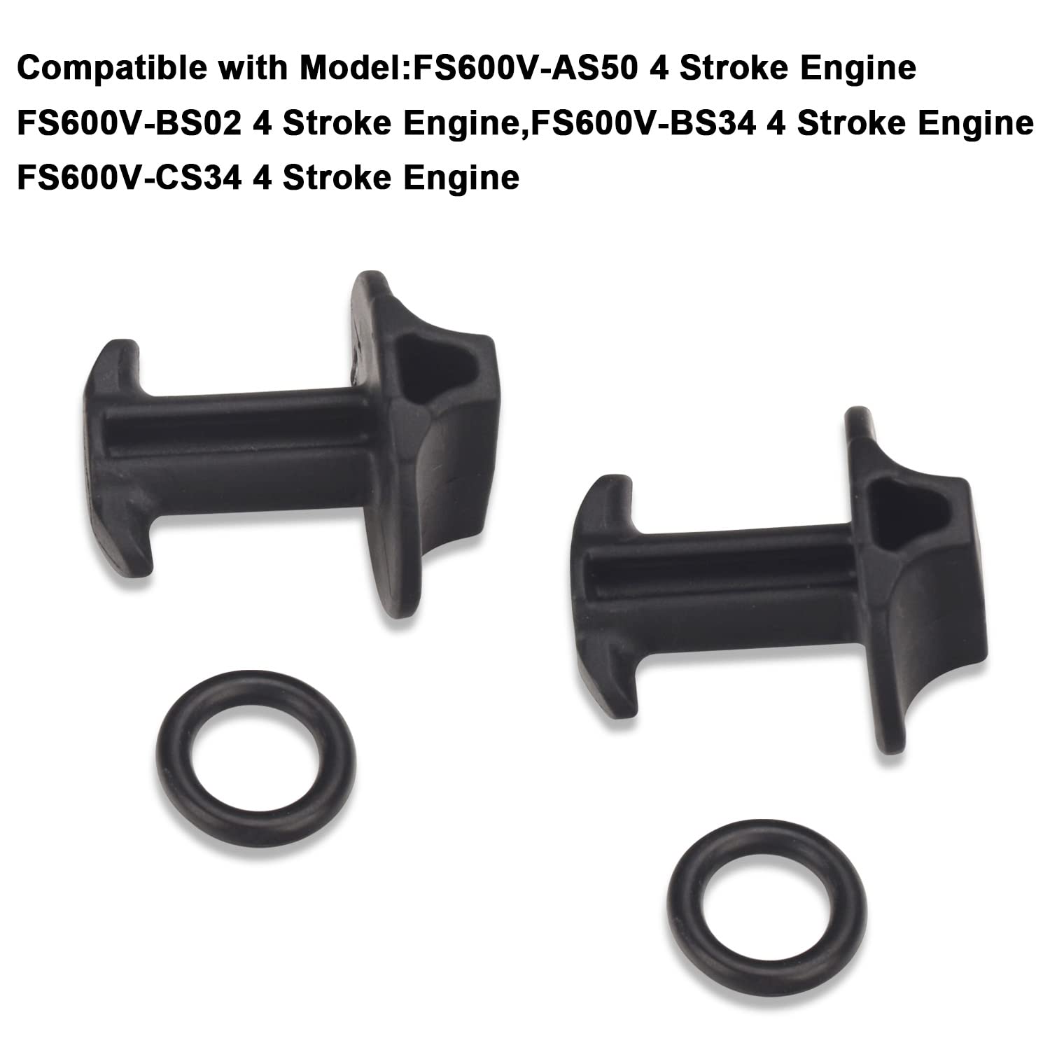 4 Pack 92210-1730 Air Cover Knob - by Ohoho - Compatible with Kawasaki 92210-1730 92210-7038 92055-7025 FS481V, FS541V, FS600V, FS691V, FS730V