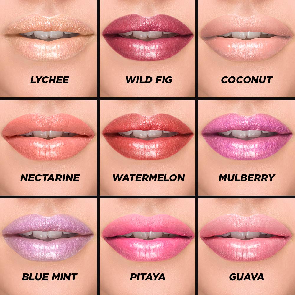 L'Oreal Paris Makeup Colour Riche Plump and Shine Lipstick, for Glossy, Radiant, Visibly Fuller Lips with an All-Day Moisturized Feel, Lychee Plump, 0.1 oz.