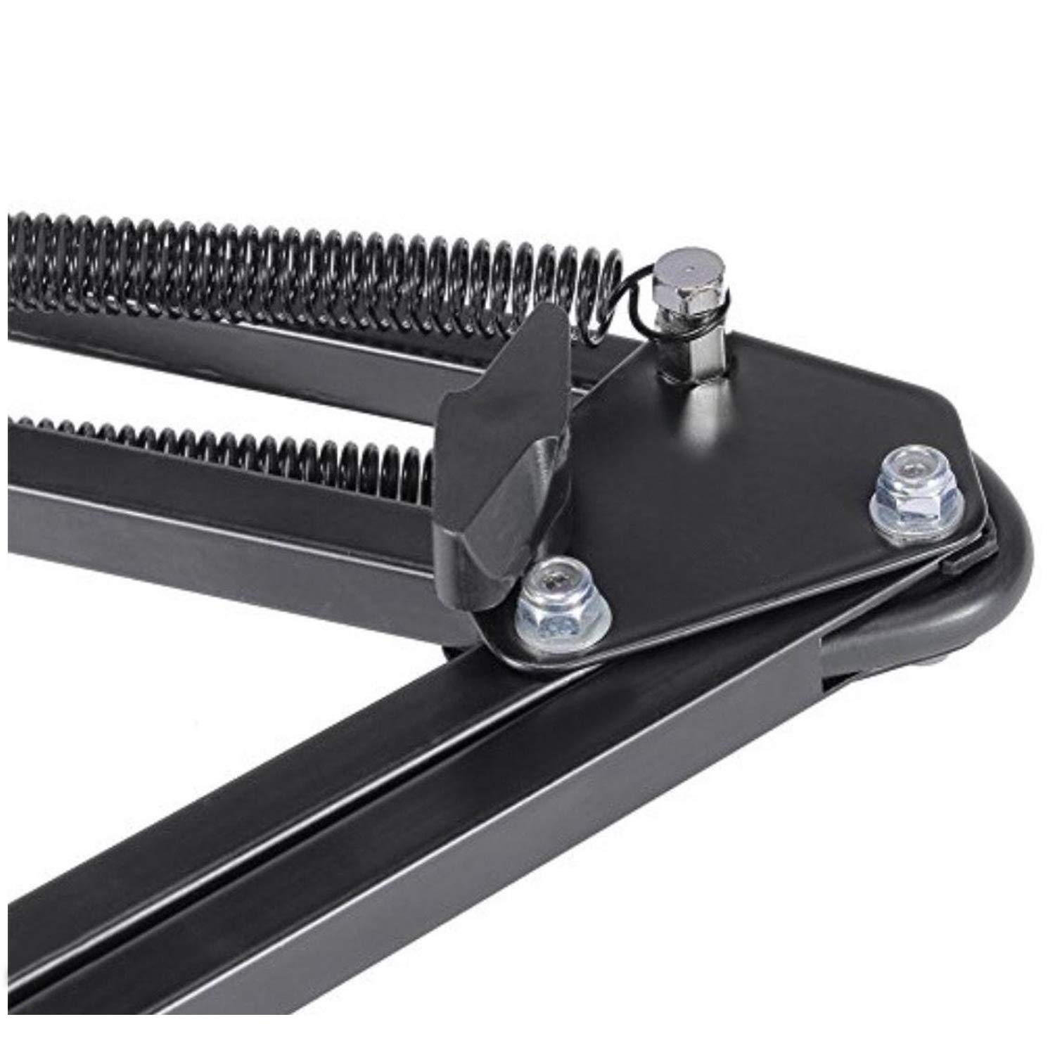 Boytone BT-29ST Adjustable Microphone Arm Suspension Boom Scissor Arm Stand, with 3/8" to 5/8" Screw Adapter, for Radio Broadcasting Studio, Voice-Over Sound Studio, Stages, and TV Stations