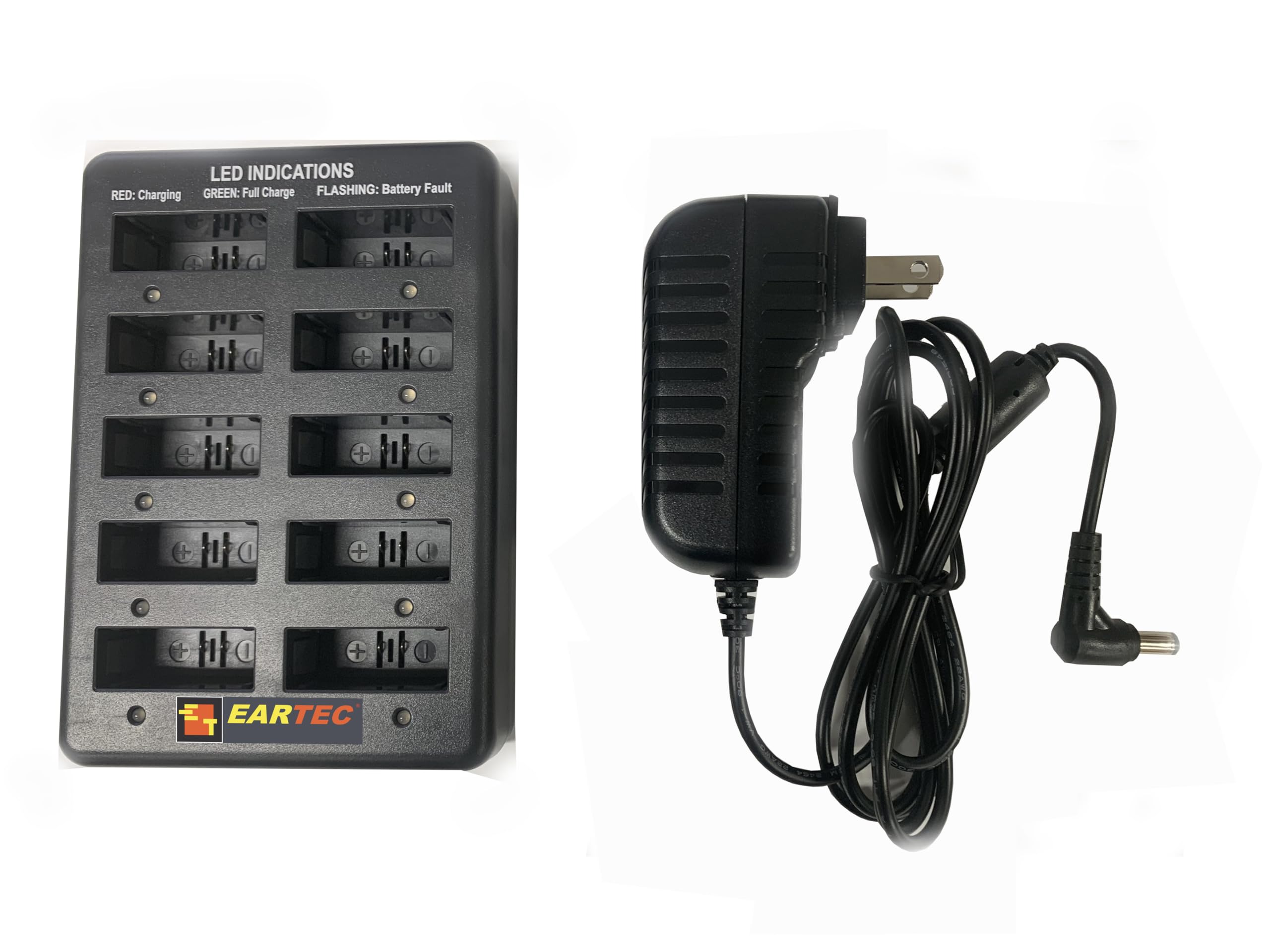 EARTEC UL3S Ultralite-HD 3-Person Full Duplex Wireless Intercom Headset Communication System, Single Ear Headsets, Up to 1000ft Range, U.S. Company