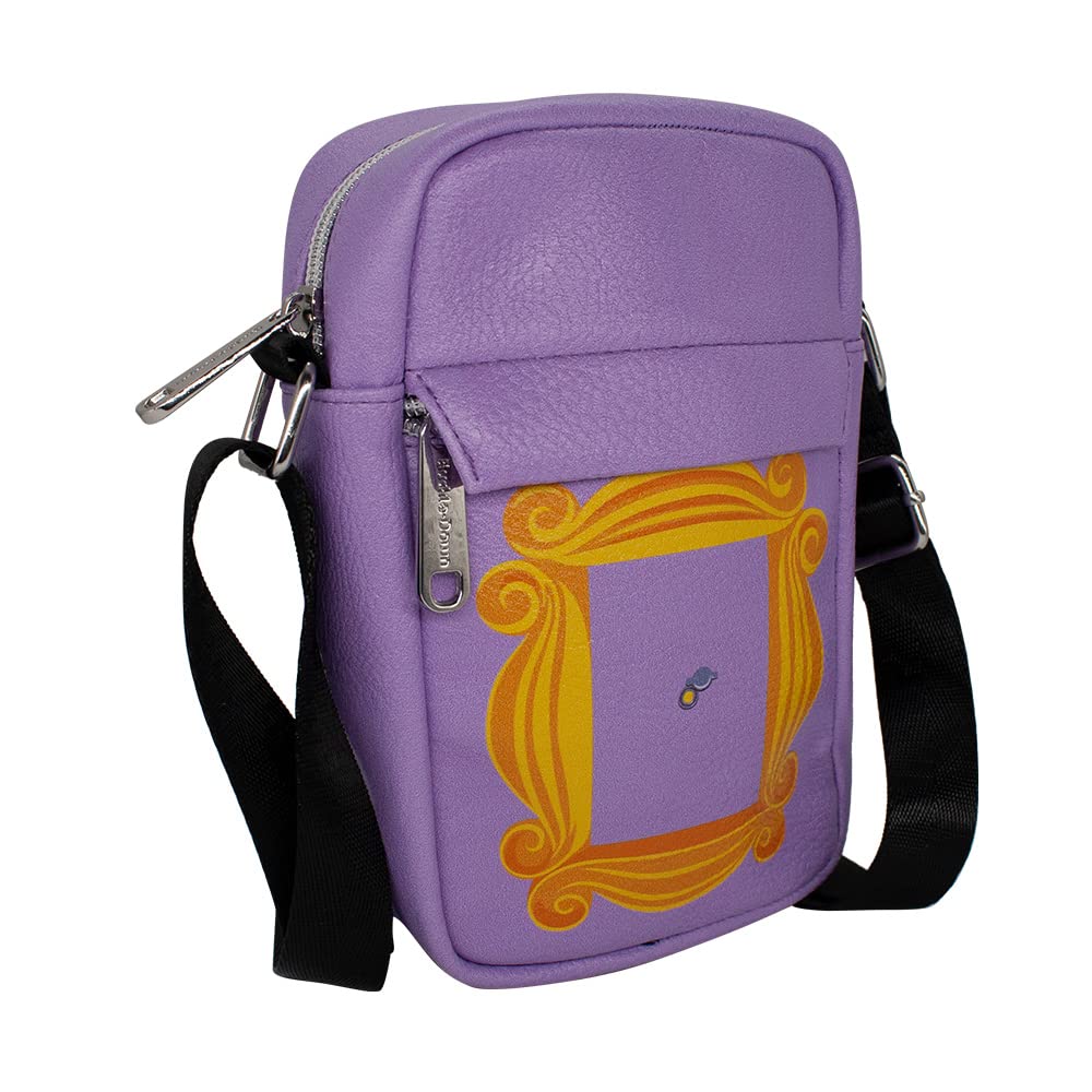 Buckle Down Friends Bag, Crossbody, Monicas Peephole Frame, Vegan Leather