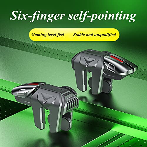 6-finger game trigger portable