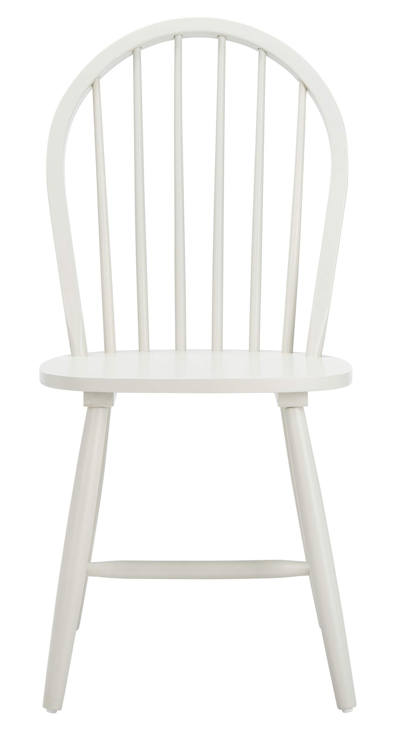 Safavieh Home Camden Farmhouse Off-White Spindle Back Dining Chair, Set of 2