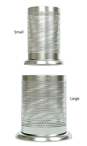 Stainless Steel Kitchen Utensil Holder for Kitchen Counter - Small Spoon Holder Utensil Crock and Large Cooking Utensil Holder Utensil Caddy - Kitchen Utensil Organizer Spatula Holder for Countertop