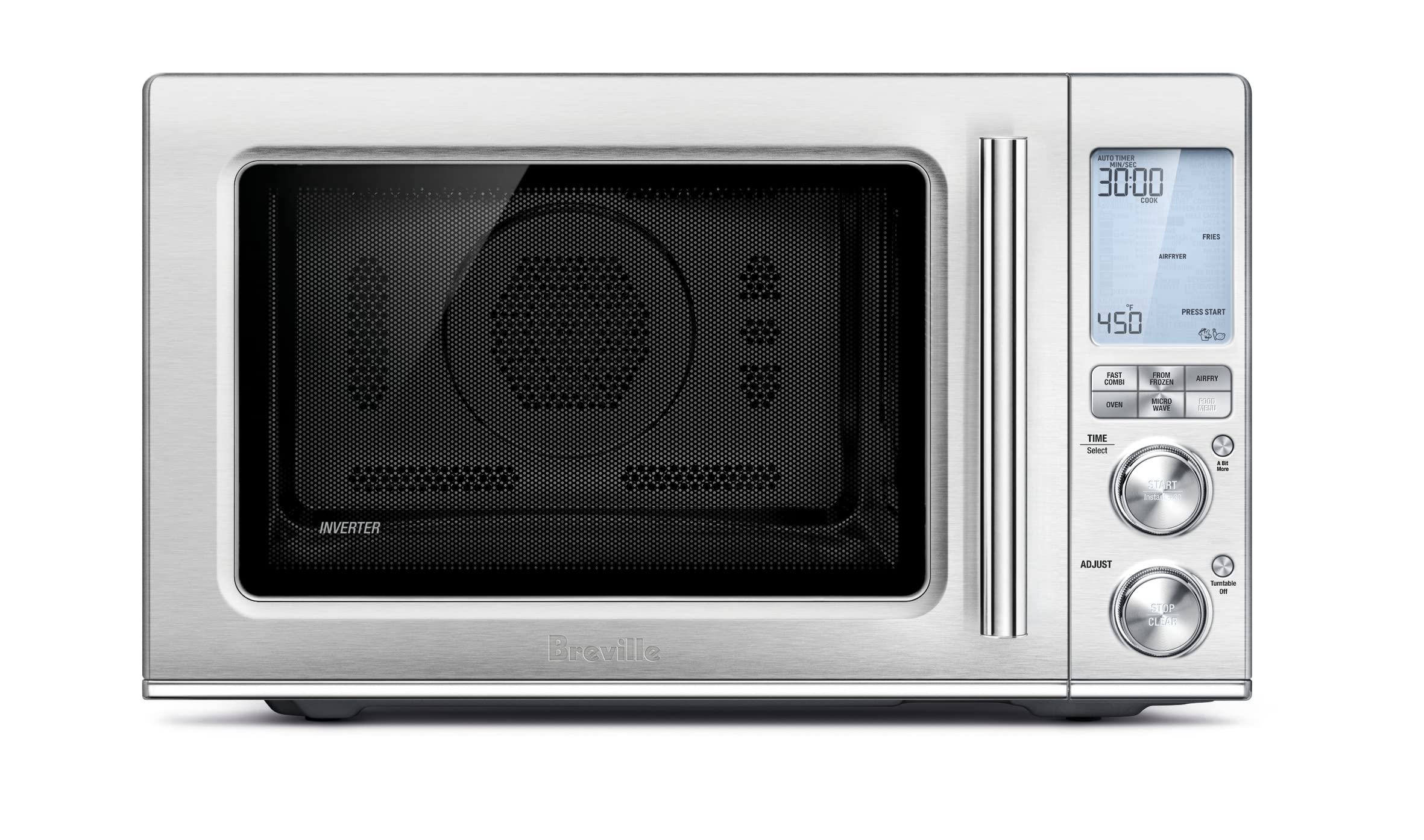 Breville BMO870BSS1BUC1 Combi Wave 3 in 1, Brushed Stainless Steel (Renewed)