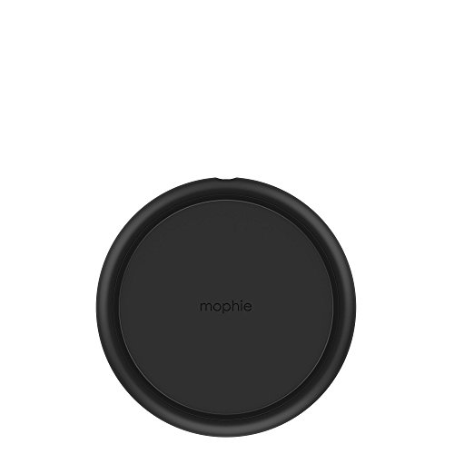 mophie Charge Stream Pad+ - 10W Qi Wireless Charge Pad - Made for Apple iPhone Xr, Xs Max, Xs, X, 8, 8 Plus, Samsung, and Other Qi-Enabled Devices - Black