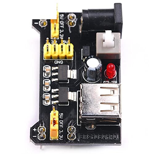 5pcs/lot Breadboard Power Supply Module 3.3V 5V MB102 Solderless Bread Board DIY 2012 Dedicated Power Module