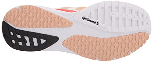 adidas Women's Sl20.2 Running Shoe, White/Halo Blush/Solar Red, 8.5