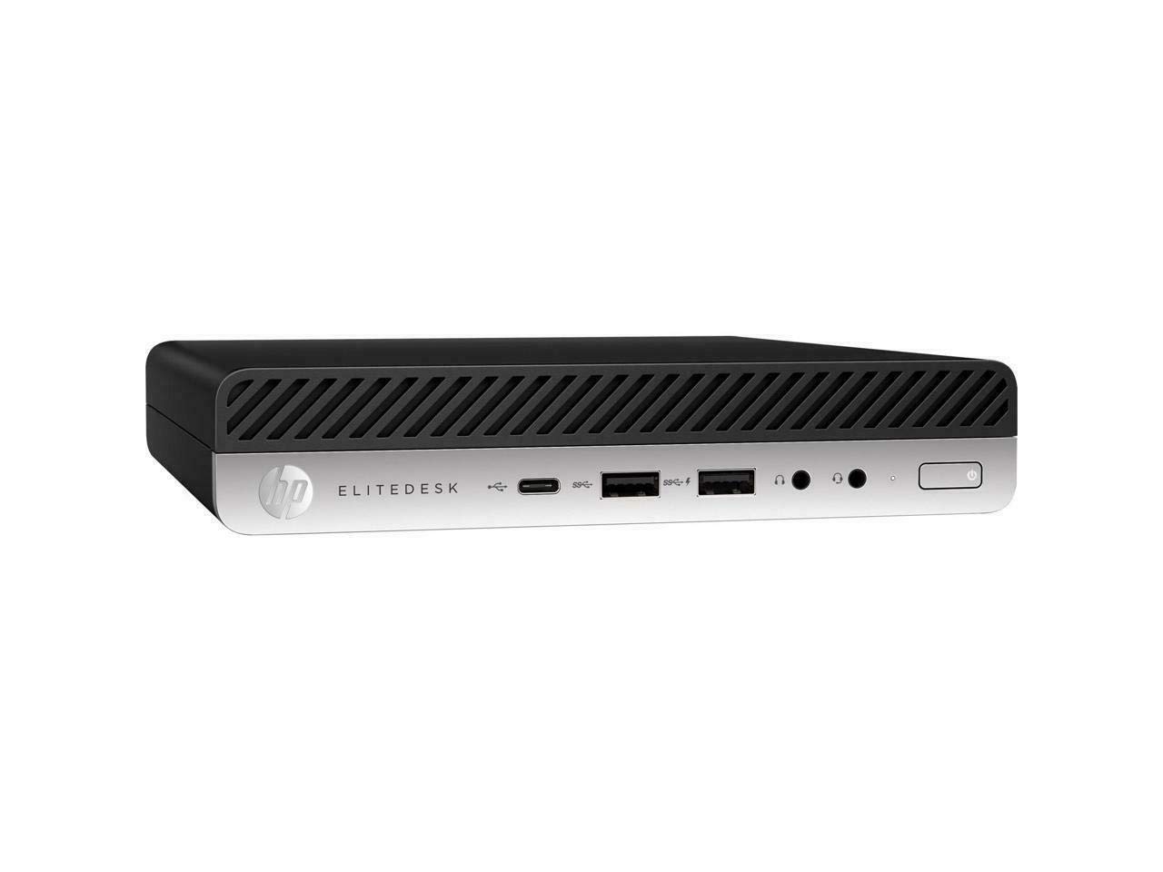 HP EliteDesk 705 35W G4 Desktop Mini PC, AMD Ryzen 5 PRO, 8GB RAM, 256GB SSD, Windows 10 Pro, 4HX42UT