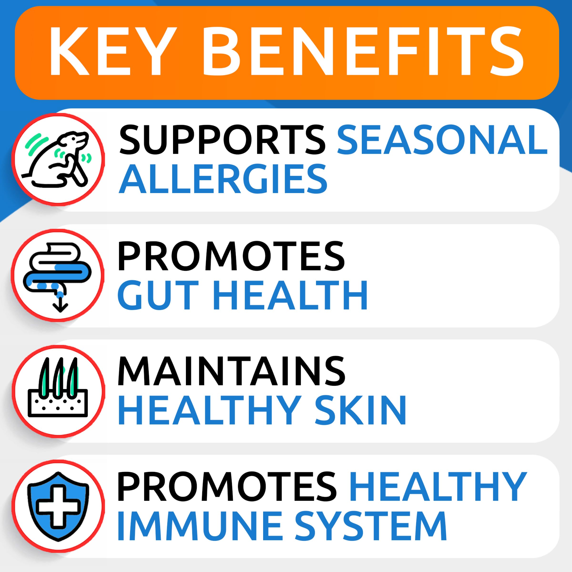 Allergy Relief + Omega 3 + Probiotics & Digestive Enzymes Bundle - Anti-Itch Skin & Coat + Joint Health + Pet Diarrhea Gas Treatment - Fish Oil + EPA & DHA Fatty Acids - 420 Chews - Made in USA