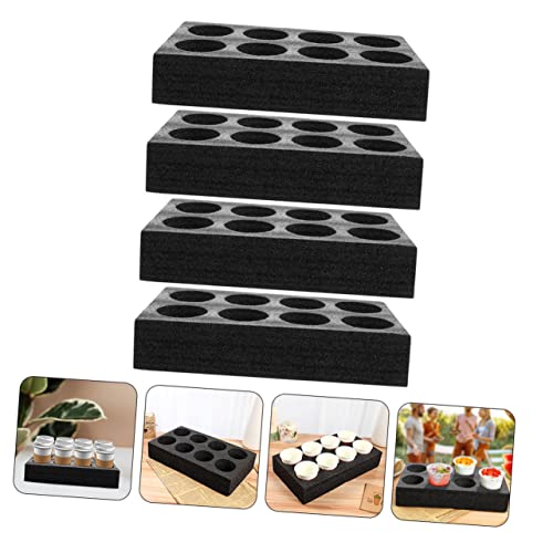 4pcs Milk Tea Cup Holder Disposable Cup Disposable Trays Coffee Tray Beverage Carrier Take Out Drink Carrier Drink Takeout Holder Outdoor Cup Trays Takeout Coffee Cup re-usable