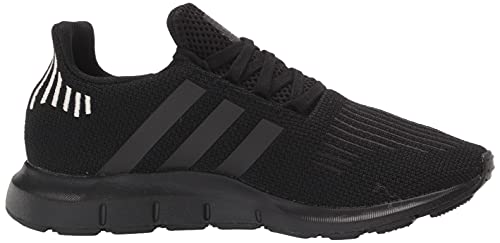 adidas Women's Swift Run Shoes, Black/Black/Black, 5.5